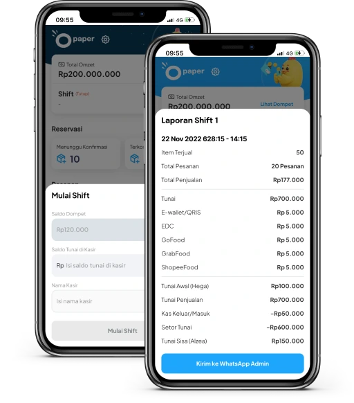 Atur Jadwal Staf dari Smartphone Kamu.