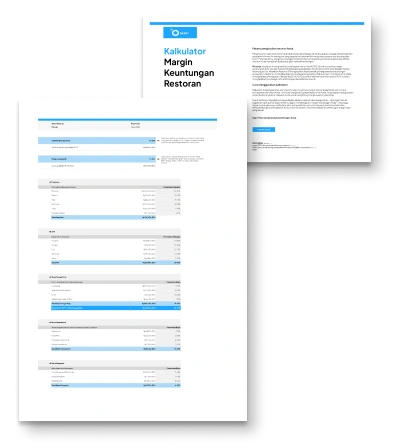 Kalkulator Margin Keuntungan Restoran (Template Excel Gratis)