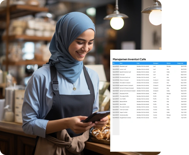 Template Manajemen Inventori Cafe (+ Template Excel Gratis)