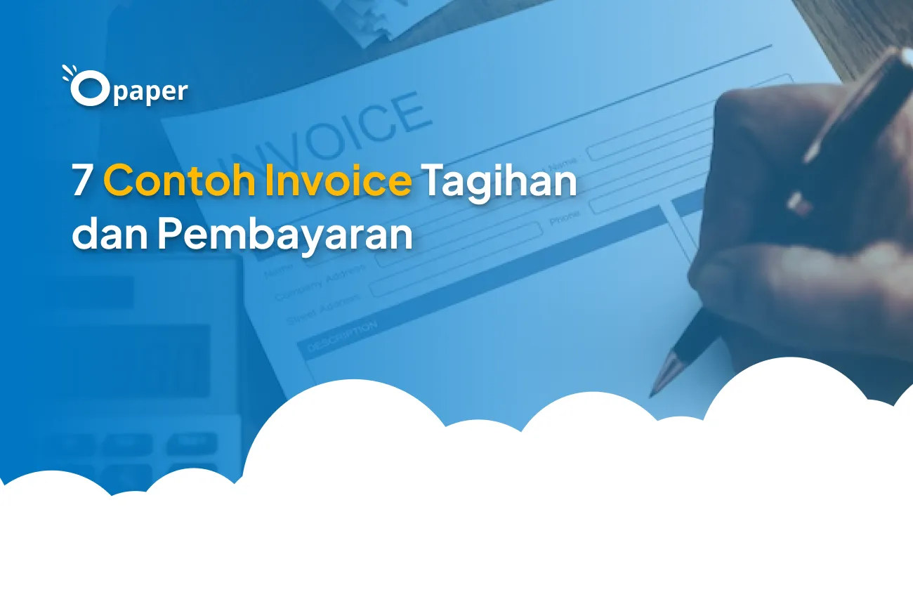 7 Contoh Invoice Tagihan dan Pembayaran