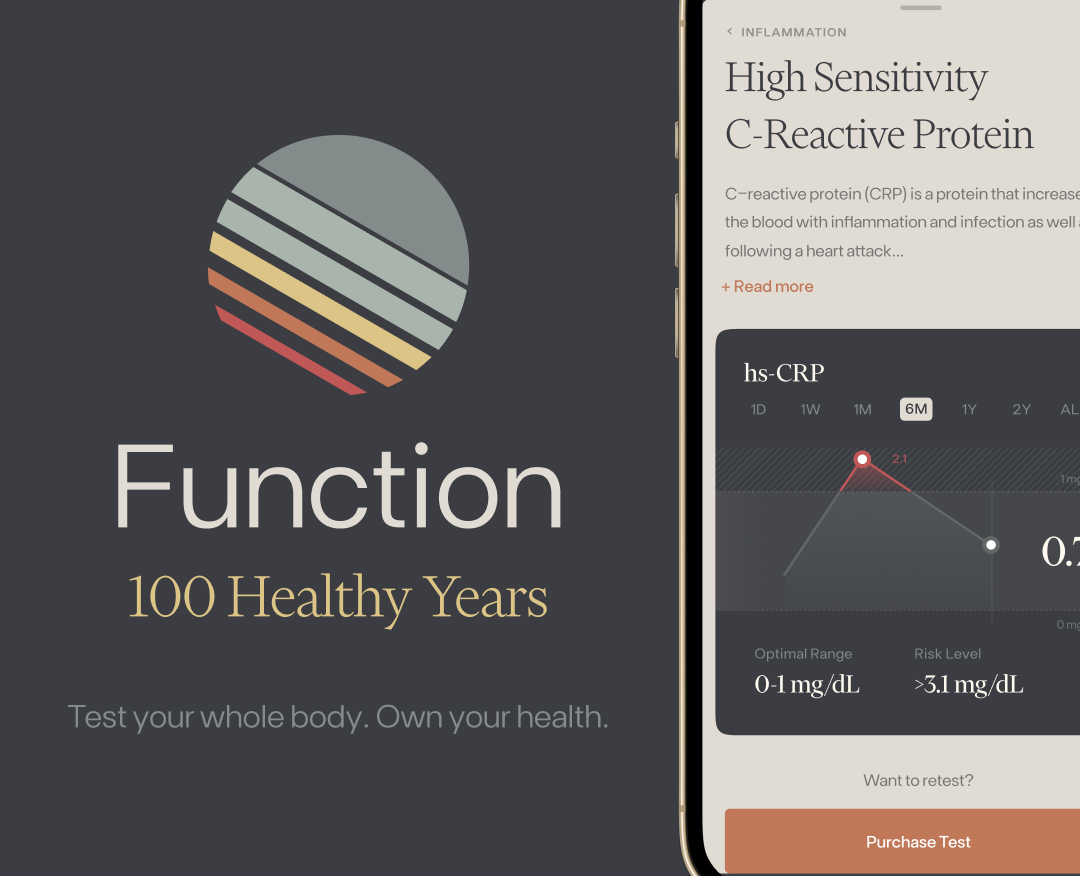 Function Health • 100 Healthy Years