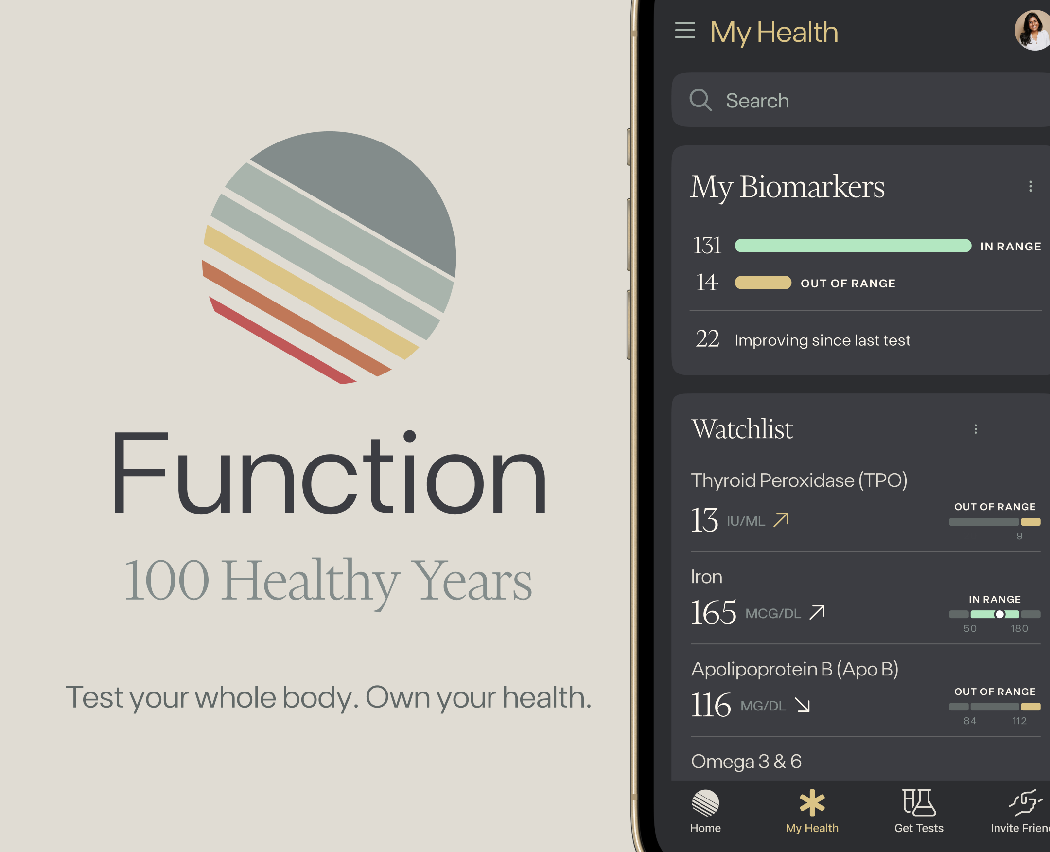 Function Health • 100 Healthy Years