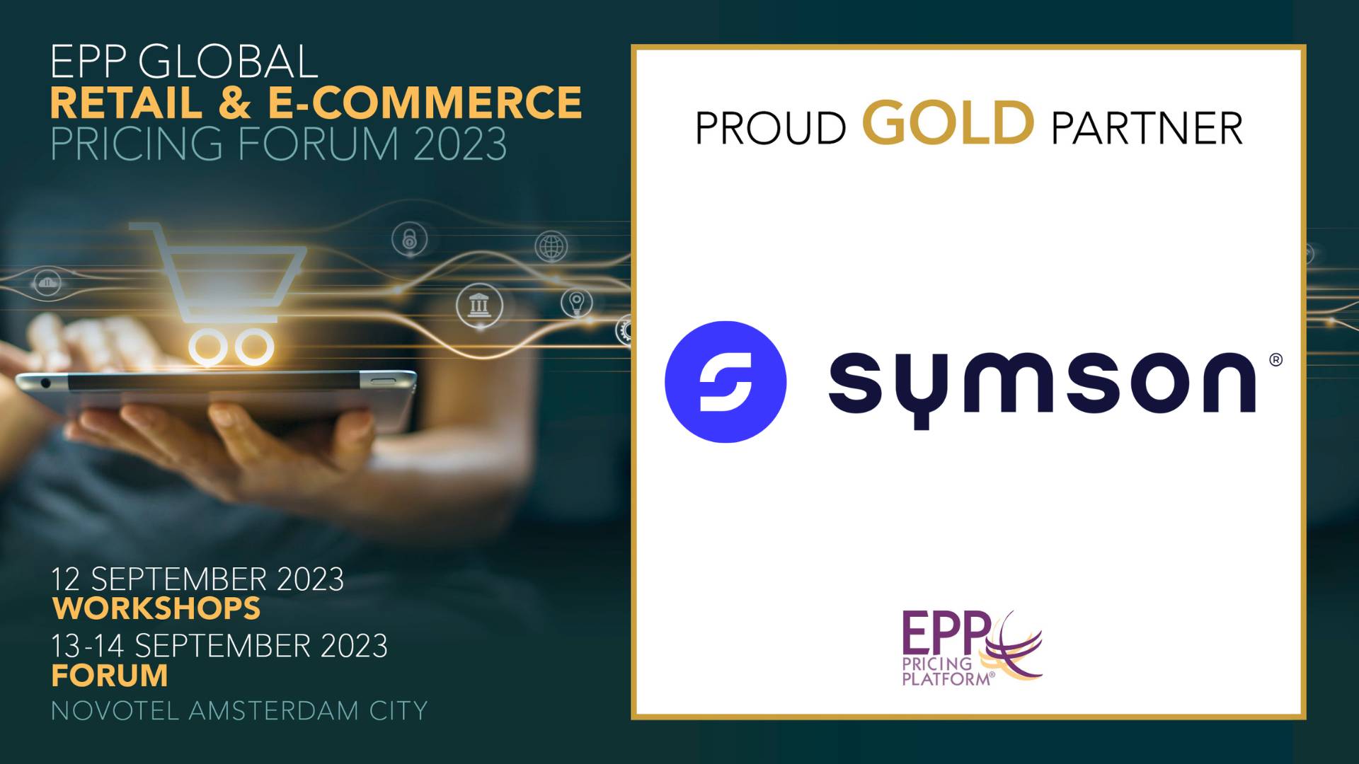 SYMSON at EPP Global Retail and E-commerce Pricing Forum 2023