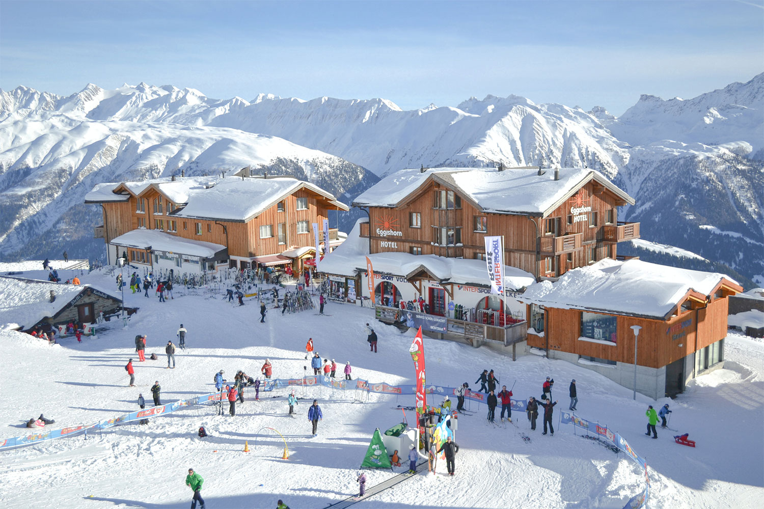 Winter - Fiescheralp, Wallis