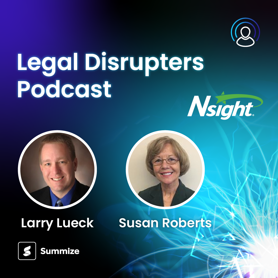 Summize in Conversation with... Larry Lueck and Susan Roberts - Legal ...