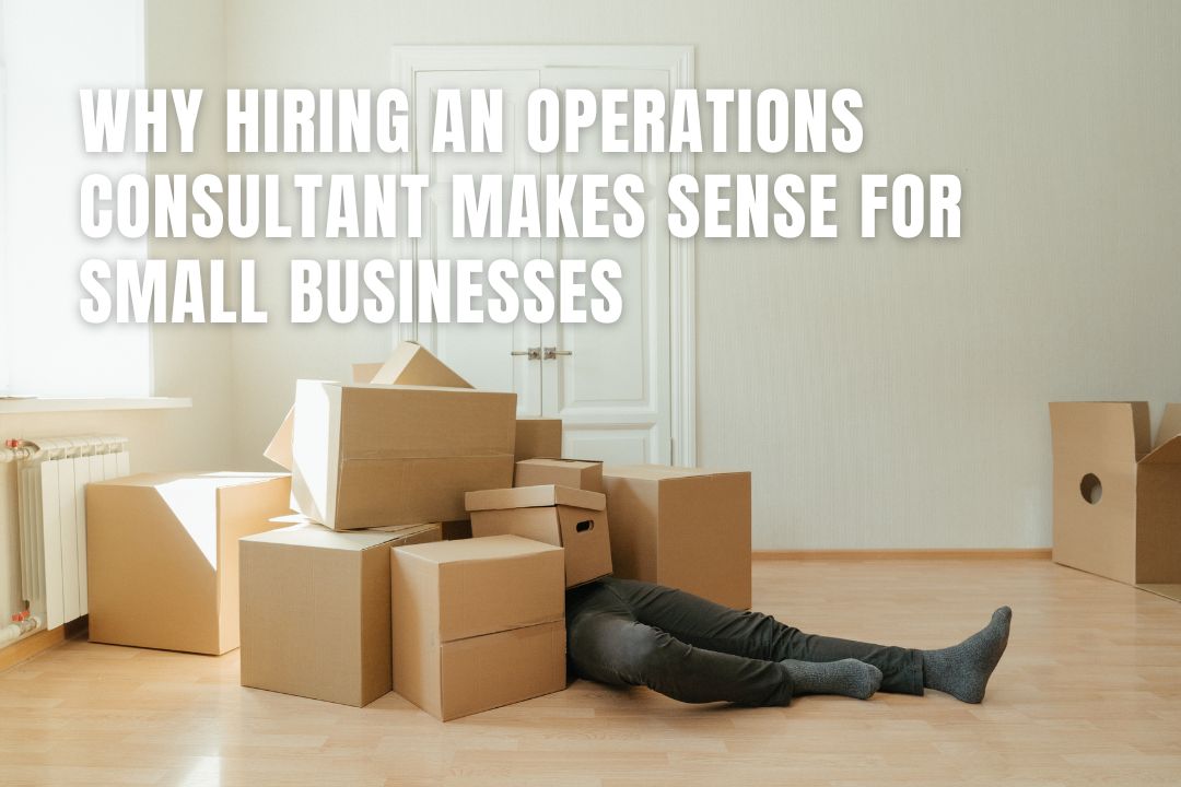 Why Hiring An Operations Consultant Works For Small Businesses