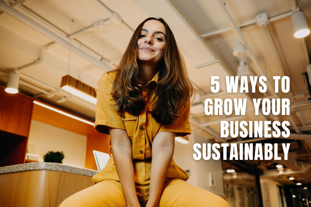 5 Ways to Grow Your Business Sustainably and Make Healthy Profits