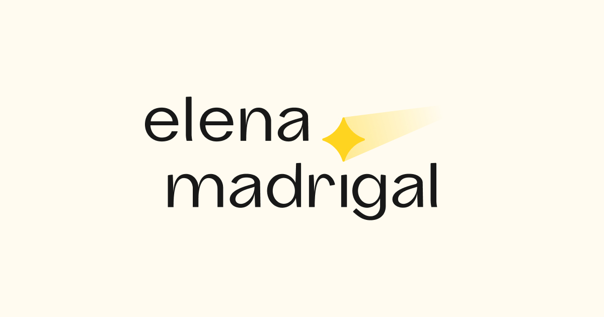 Elena Madrigal | Pensar mejor para crear mejor