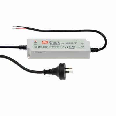 60W Weatherproof LED Driver - 24V | Allera Light