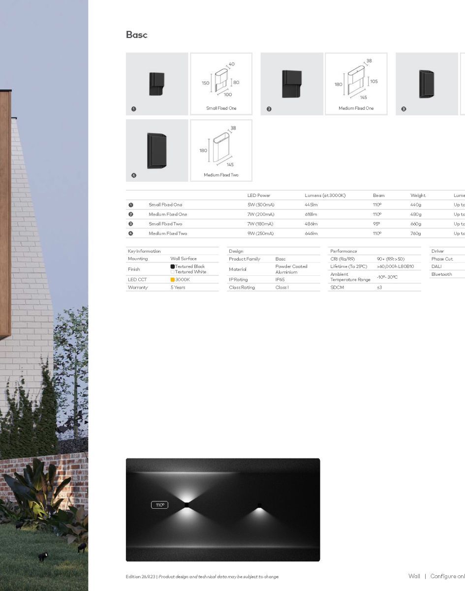 Basc Wall Light | Allera Light