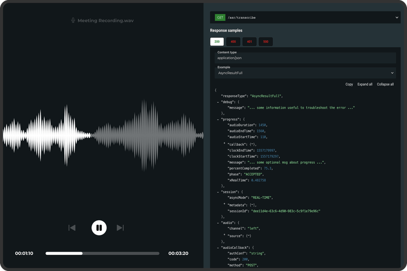 Voicegain Whisper API | Simple and affordable API for Open AI Whisper ASR