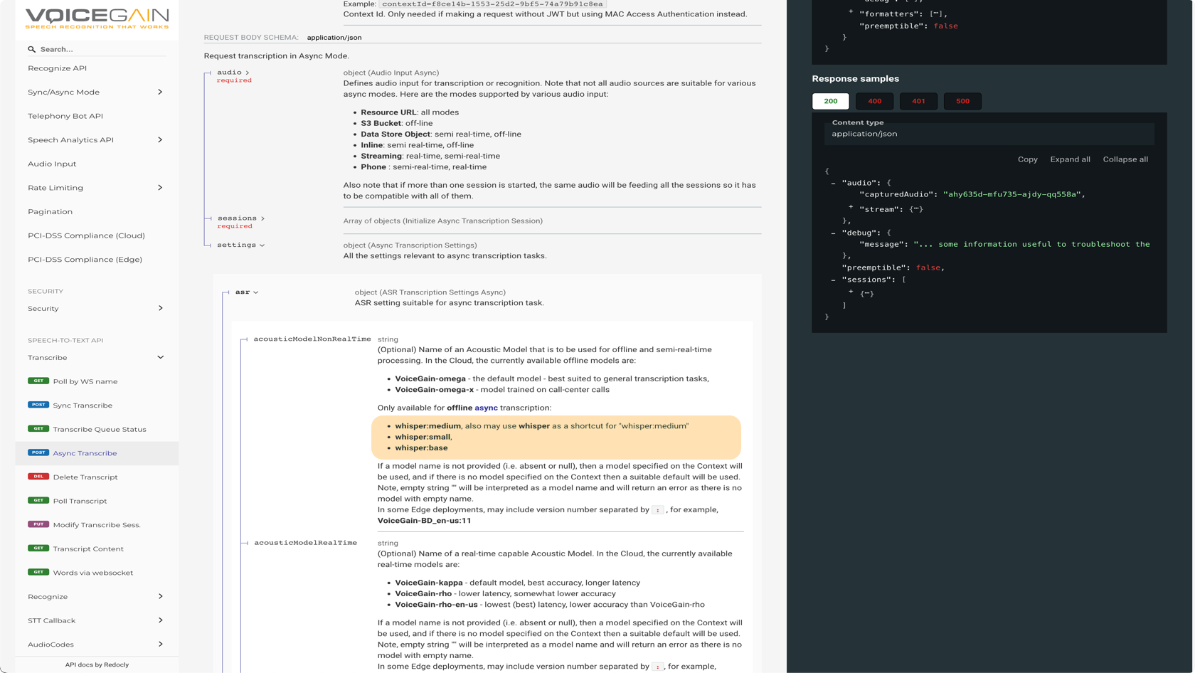 Voicegain Whisper API | Simple and affordable API for Open AI Whisper ASR