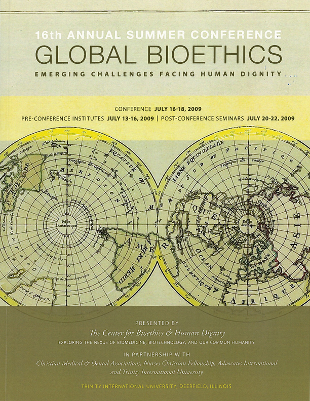 Global Bioethics: Emerging Challenges Facing Human Dignity