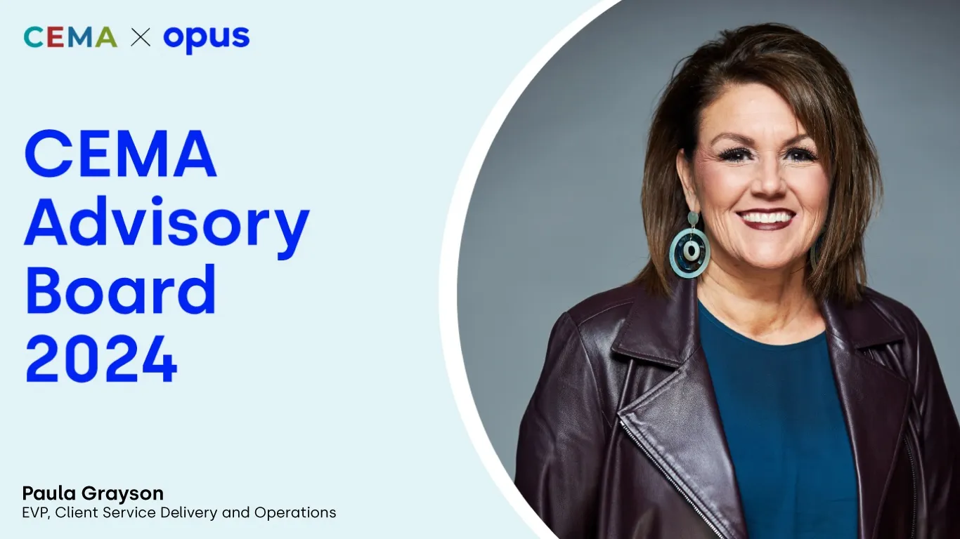 Paula Grayson Joins 2024 CEMA Advisory Board | Opus Agency