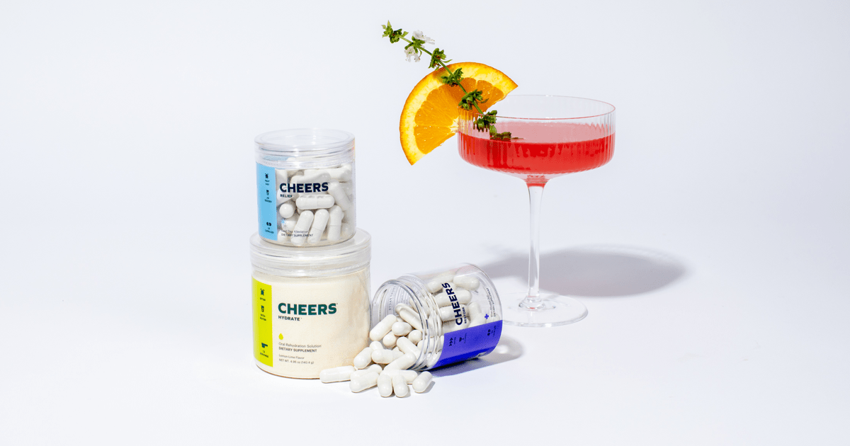 Cheers R&R+ Combo | Restore + Relief + Hydrate | Drink Smarter 🍻