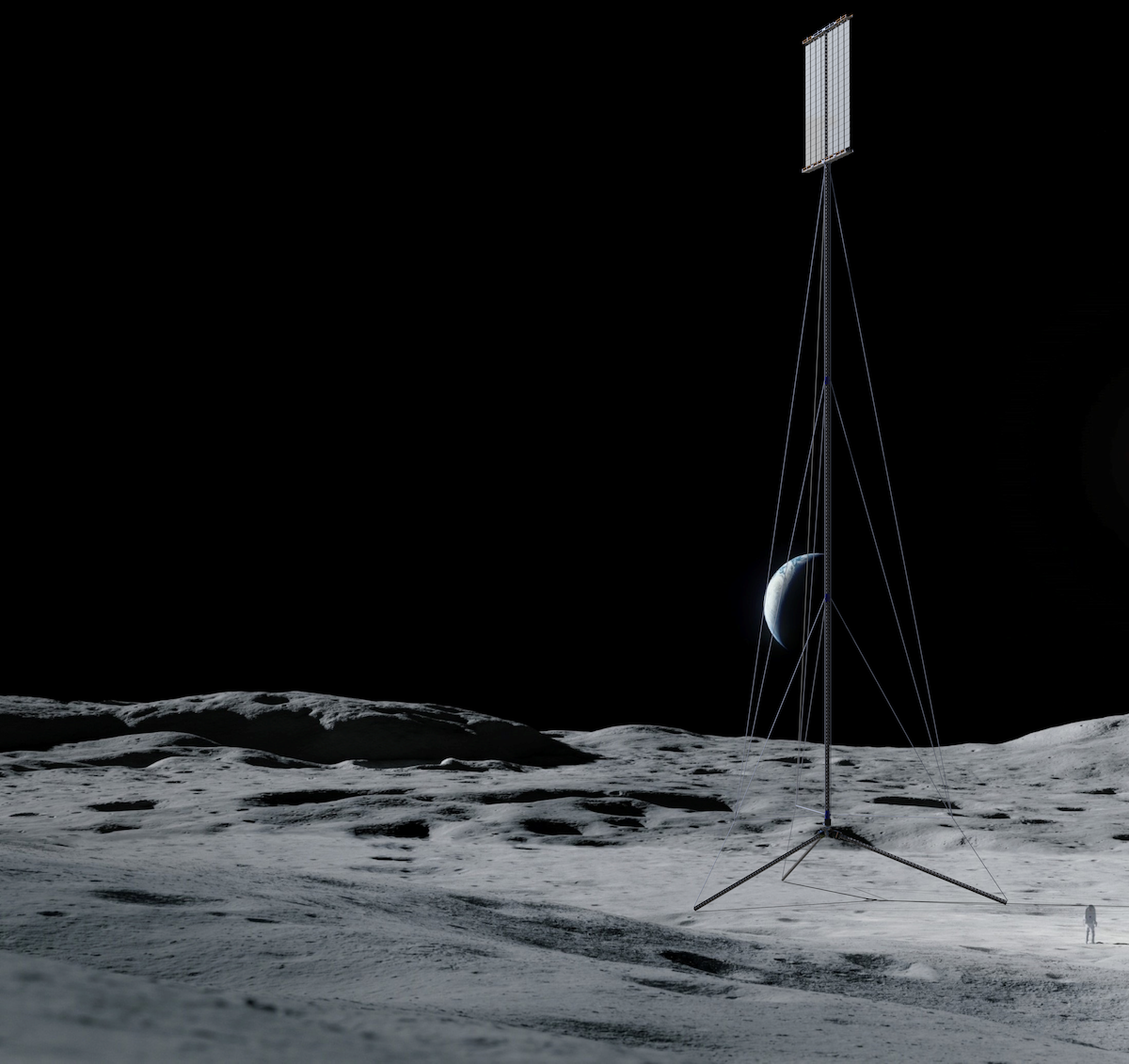 Opterus Product Retractable Rollable Mast Array (R-ROMA)