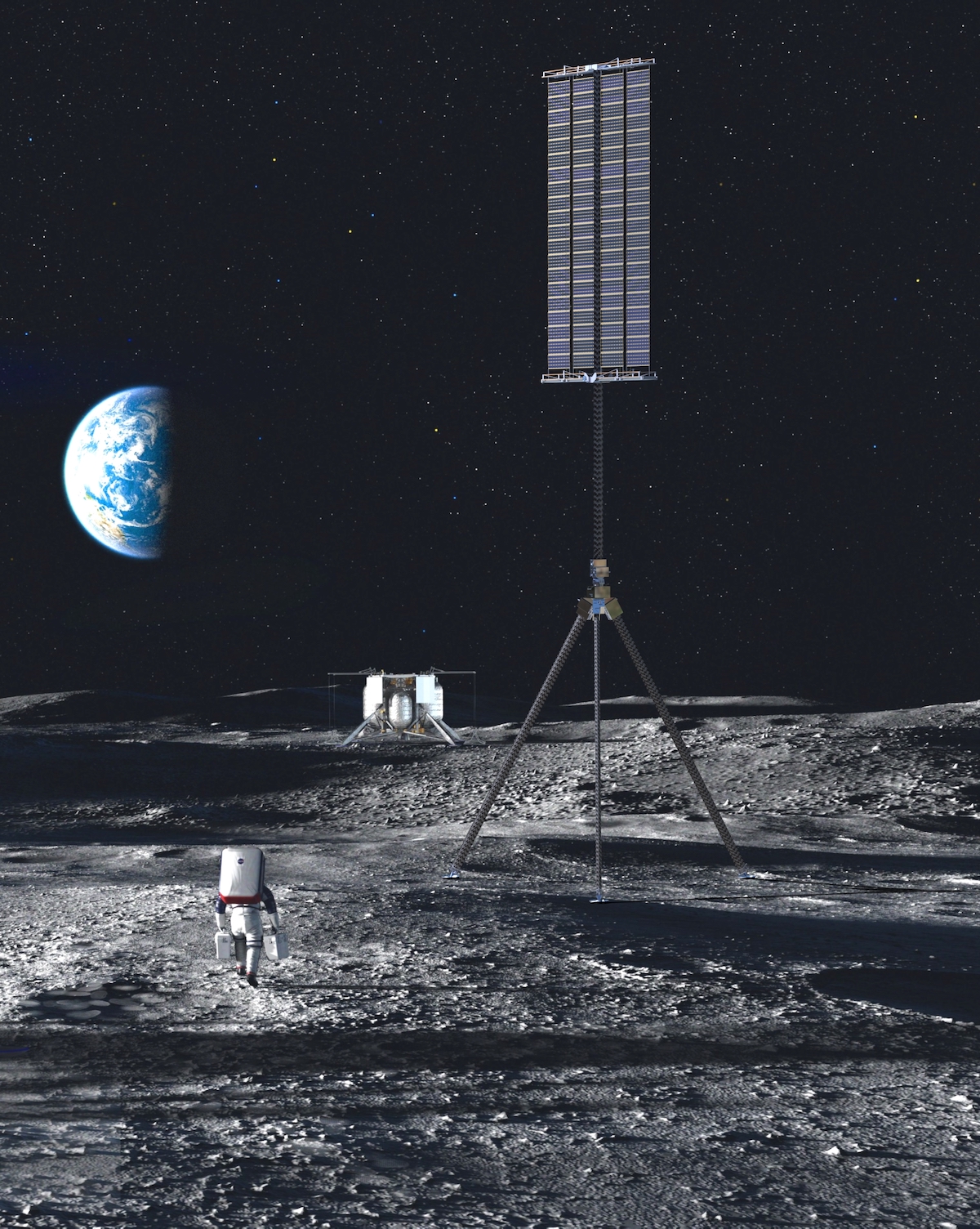 Opterus Product Retractable Rollable Mast Array (R-ROMA)