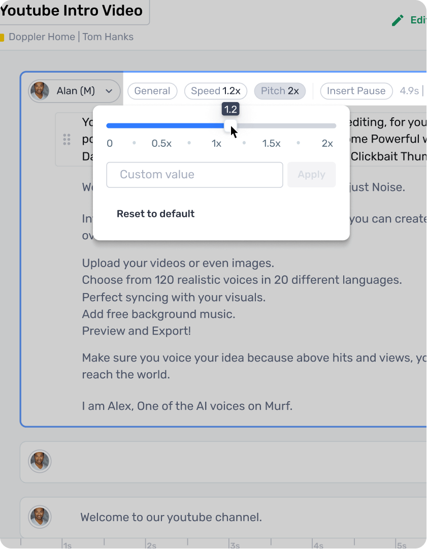 Audiobook Voice Overs - Create Voiceovers in Minutes