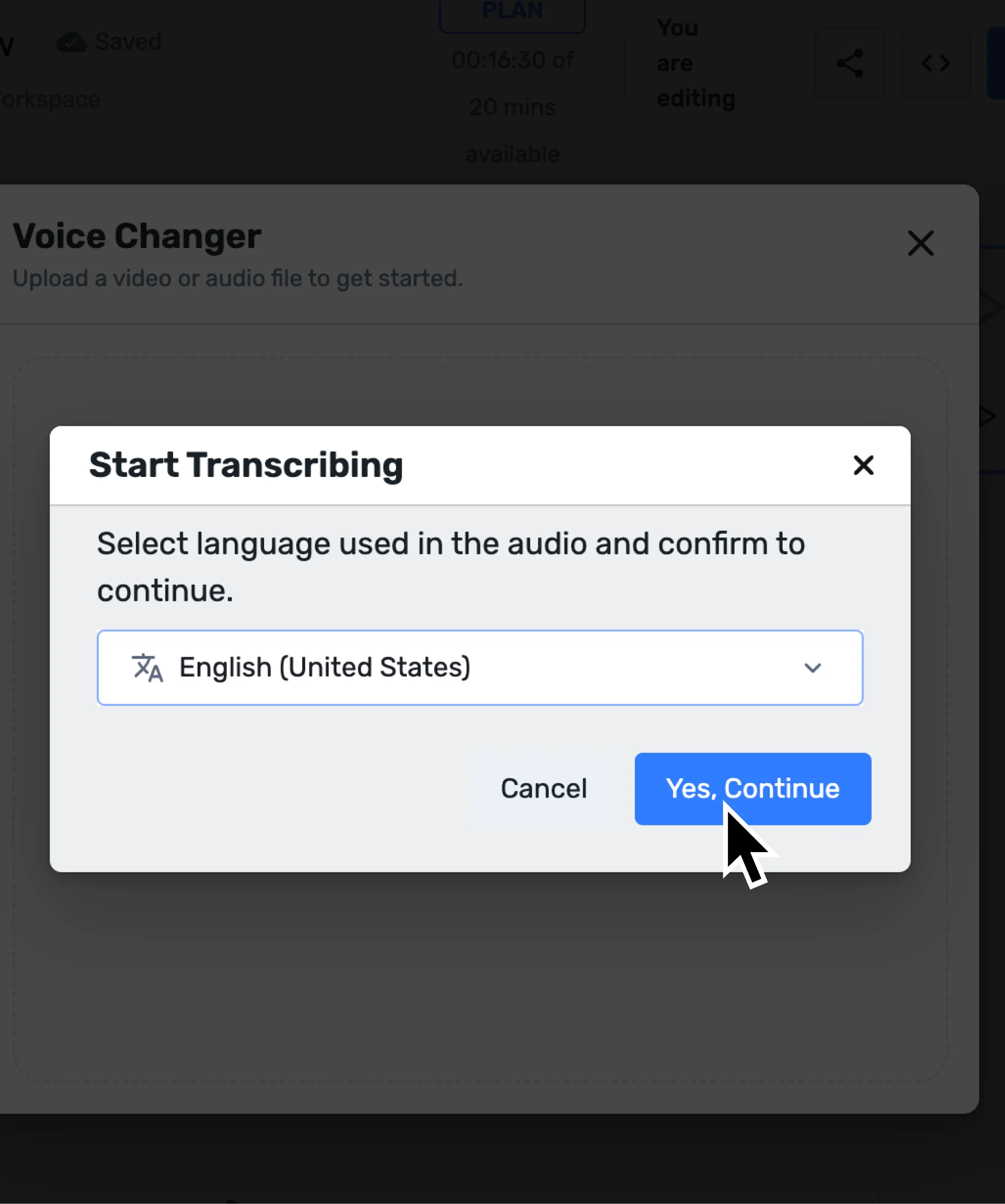 Voice Changer: Change your Voice with a Realistic AI Voice