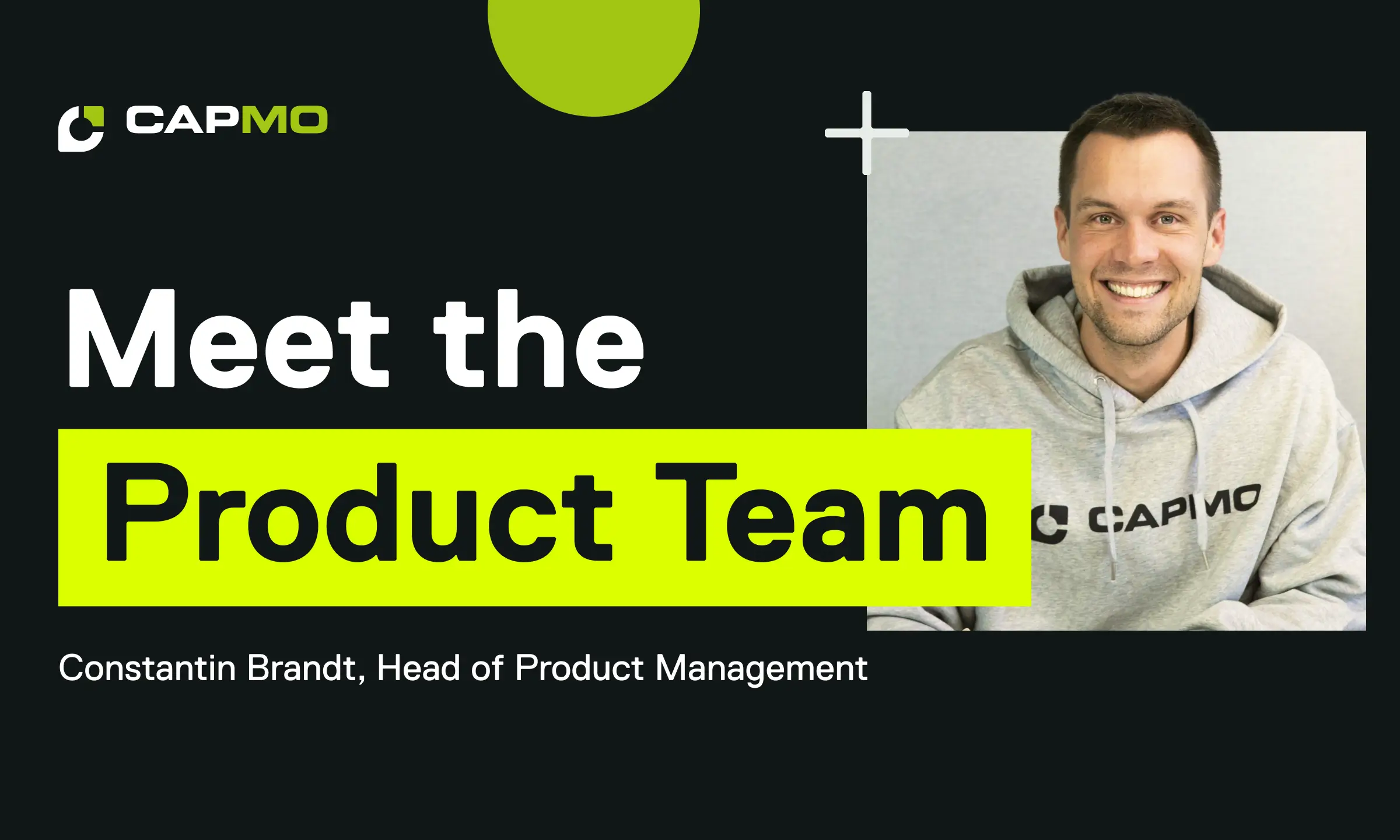 Meet the Product Team - Constantin Brandt, Head of Product Management