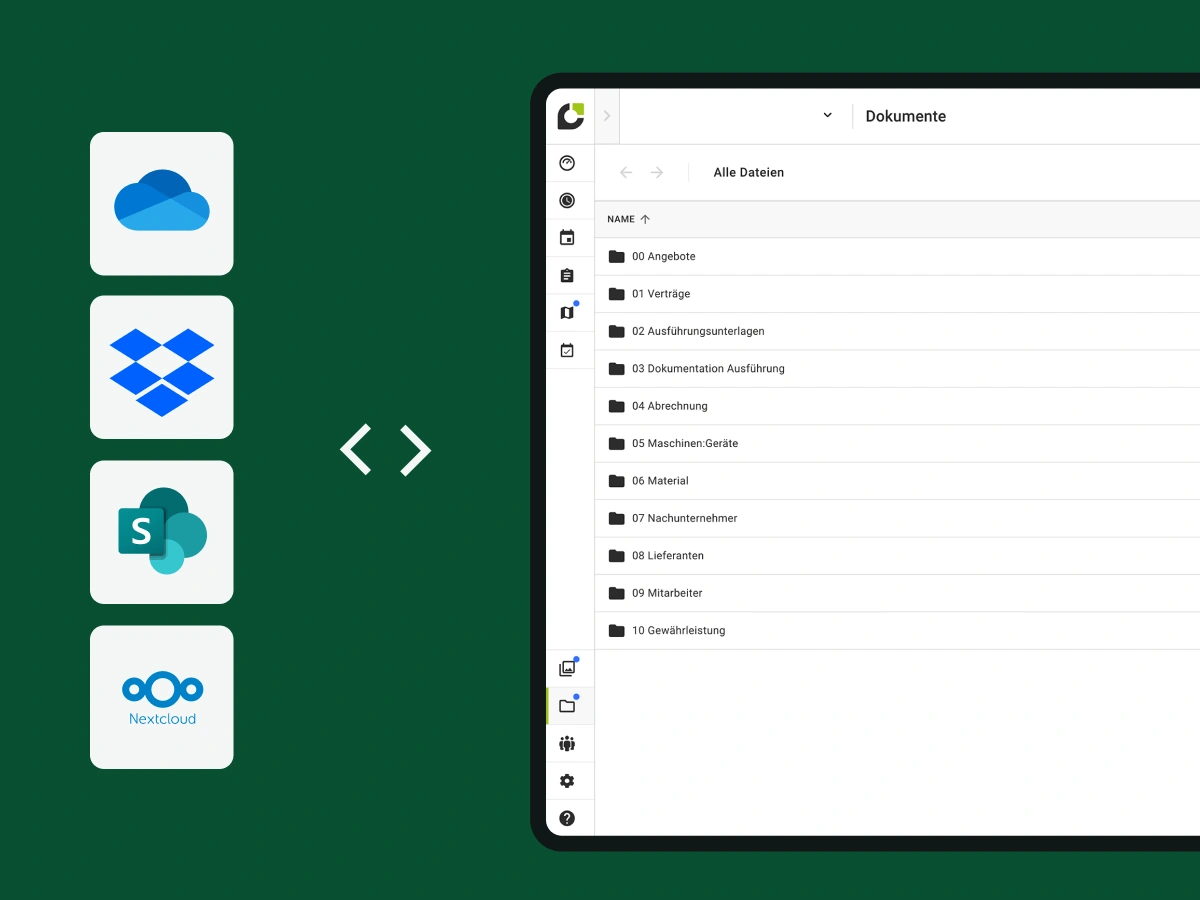Integrationen & Schnittstellen mit Capmo