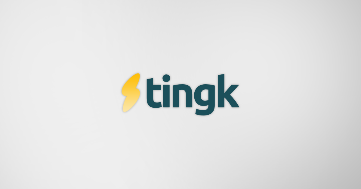 Tingk | Low code, High Value