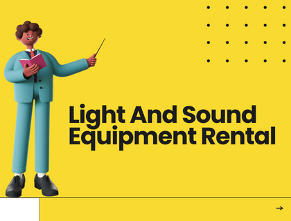 Marketing Your Light And Sound Equipment Rental Service: 9+ Ideas to ...