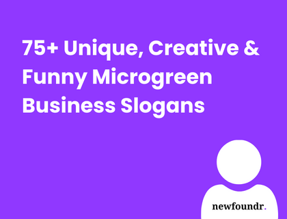 75+ Unique, Creative & Funny Microgreen Business Slogans