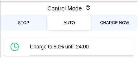 Charge HQ - Scheduled Charging Settings