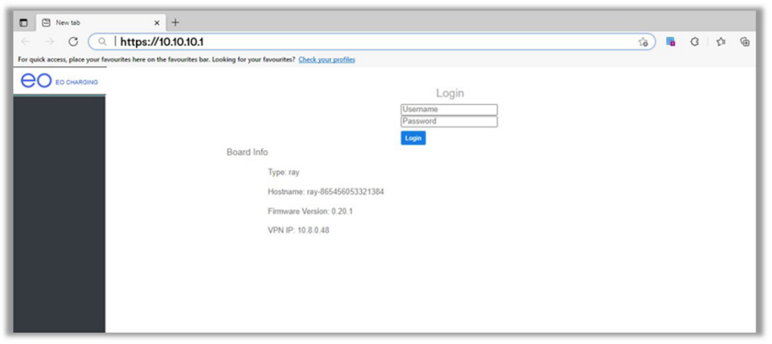EO Charger Configuration Guide