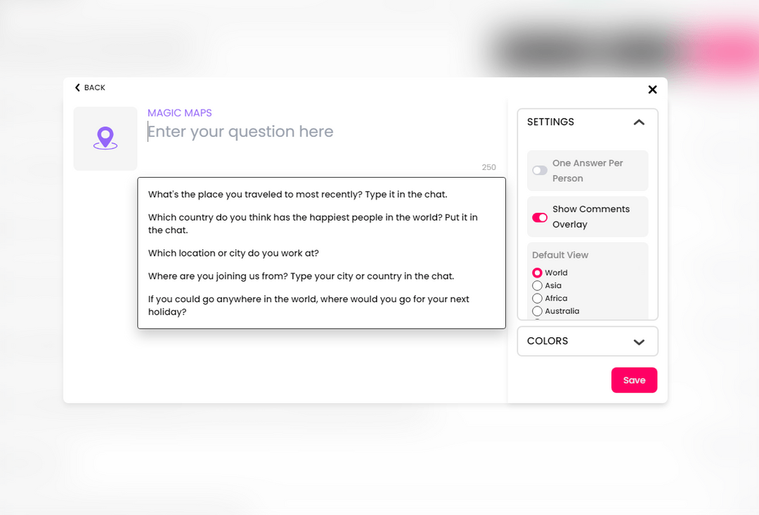See your audience's location on a map | StreamAlive