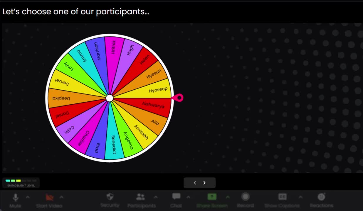 Live polls, word clouds, Q&A, and spinner wheels for Zoom