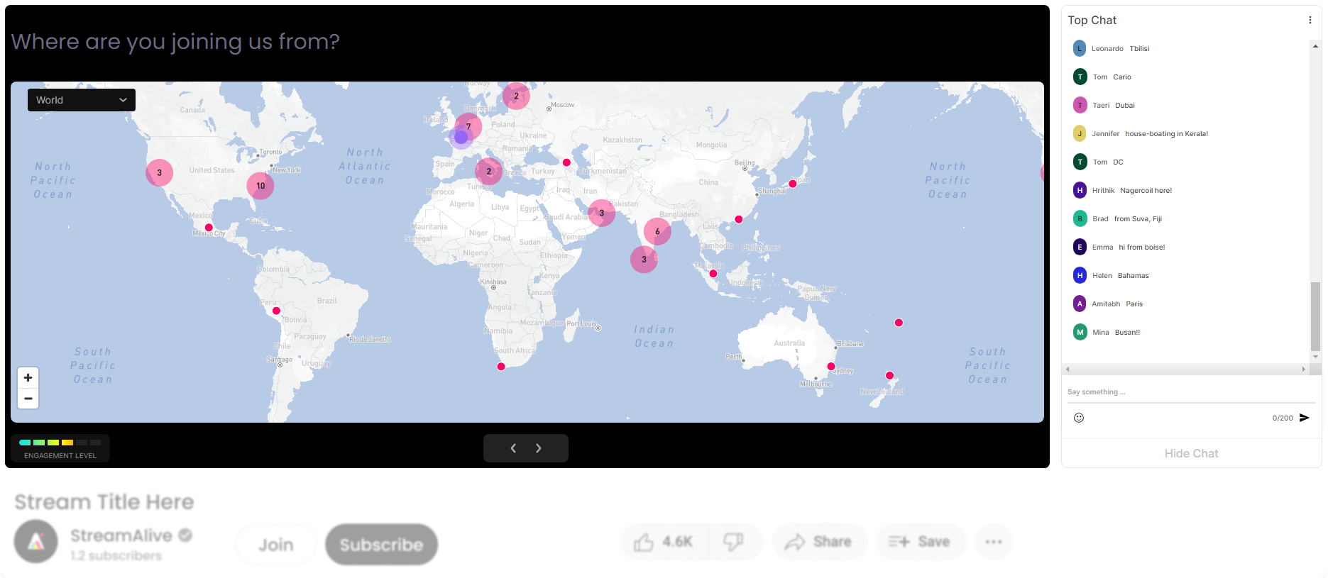 Live polls, wordclouds, spinner wheels & more for YouTube livestreams