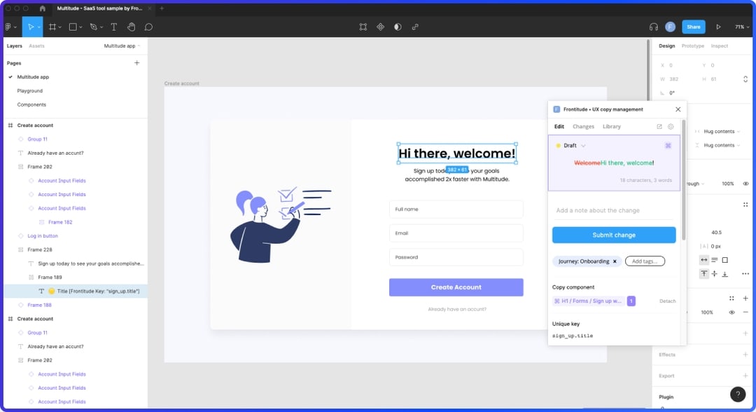 Frontitude | One place for your UX content from design to production