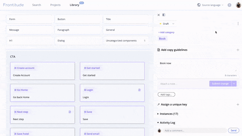 📚 Copy library best practices | Frontitude Guides