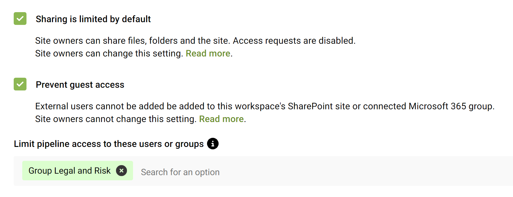 Secure data in Microsoft Teams and SharePoint