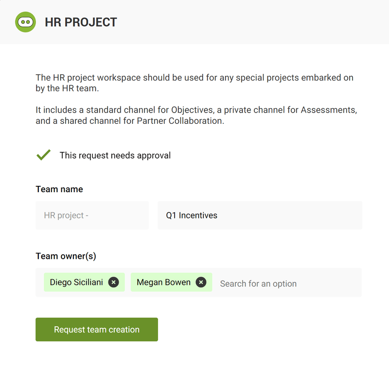 Teams and SharePoint approval requests