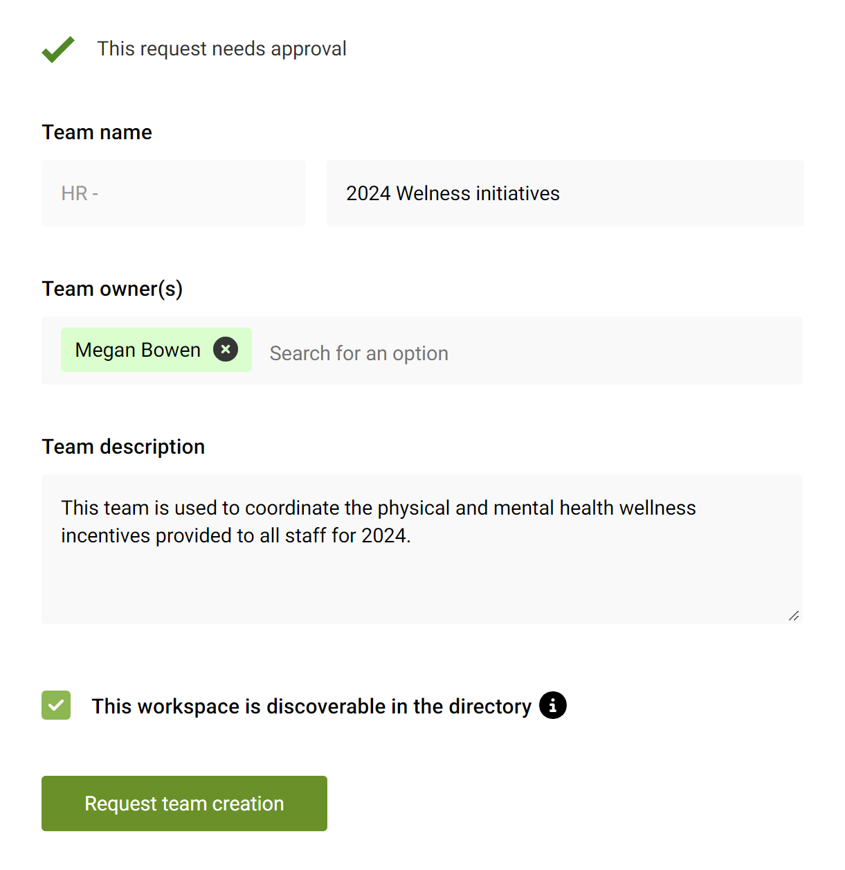 Workspace Directory for Teams and SharePoint