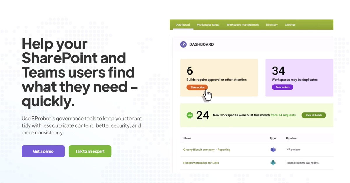 SProbot features to help you be a better M365 admin