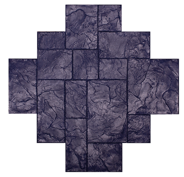 Rotating Ashlar Roman Slate // Ashlar Stamps