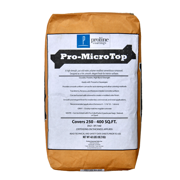 Pro-Microtop // Cementitious Coatings
