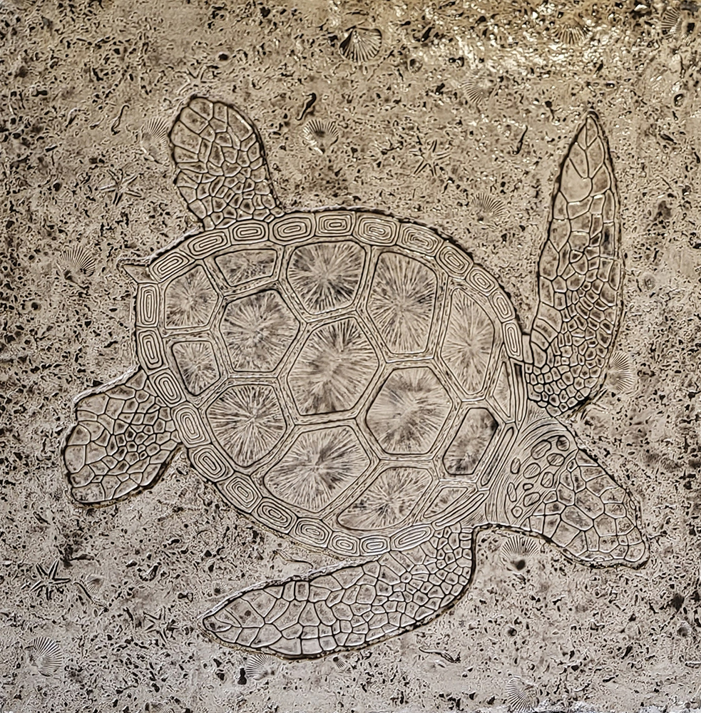 Sea Turtle Large “Honu” // Accents & Borders