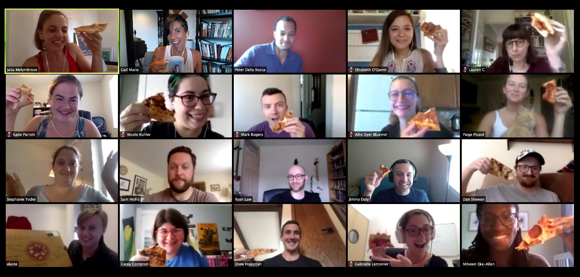 Host a Virtual Pizza Party With Your Remote Team