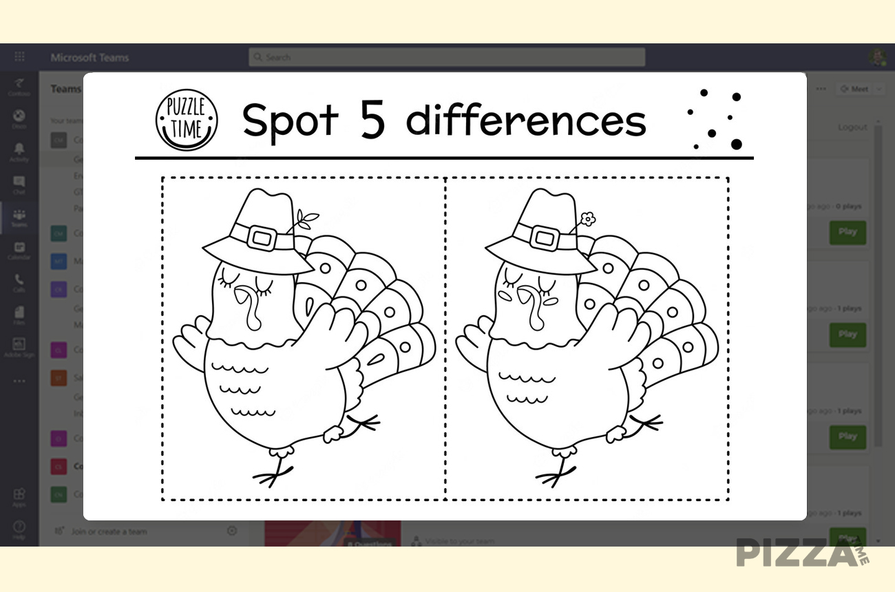 25 Virtual Games to Play With Coworkers on Microsoft Teams - Pizzatime