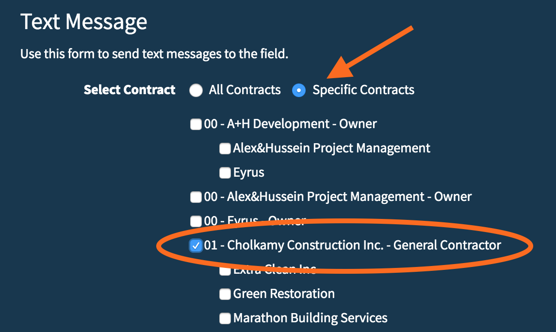 Construction Technology: Mass Text Messaging with the Eyrus Platform | Eyrus