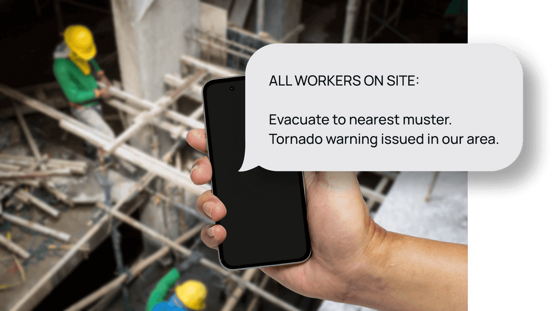 Evacuation mustering