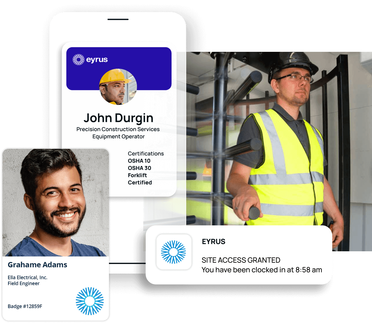 Construction Site Data Collection and Access Control
