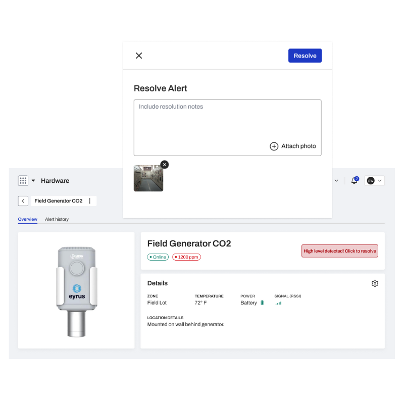 Construction Site CO2 Monitoring