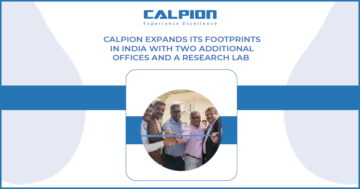 Press Release - Calpion inaugurated two new offices & a R&D lab in India