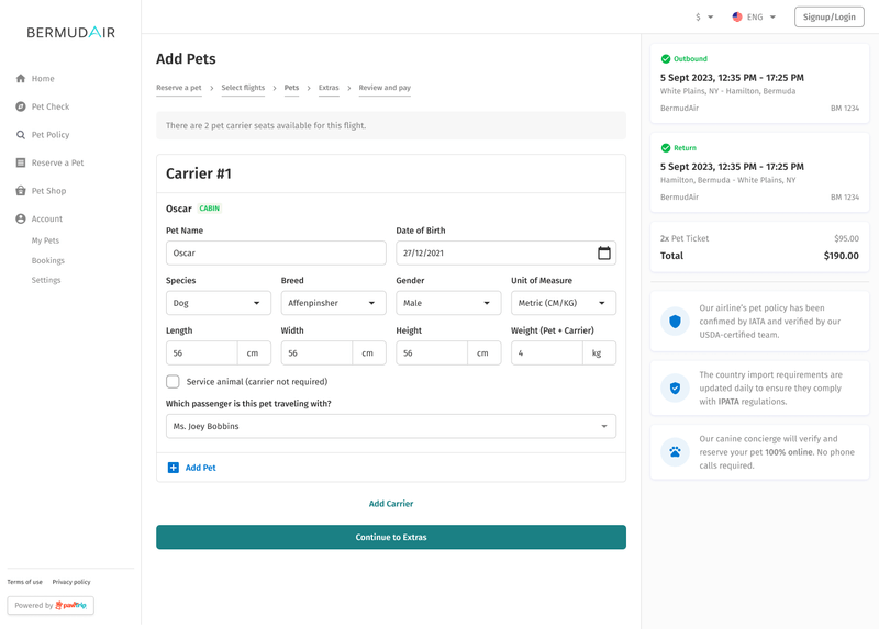 Pawtrip · Pet Reservation System · Pet-Friendly Travel
